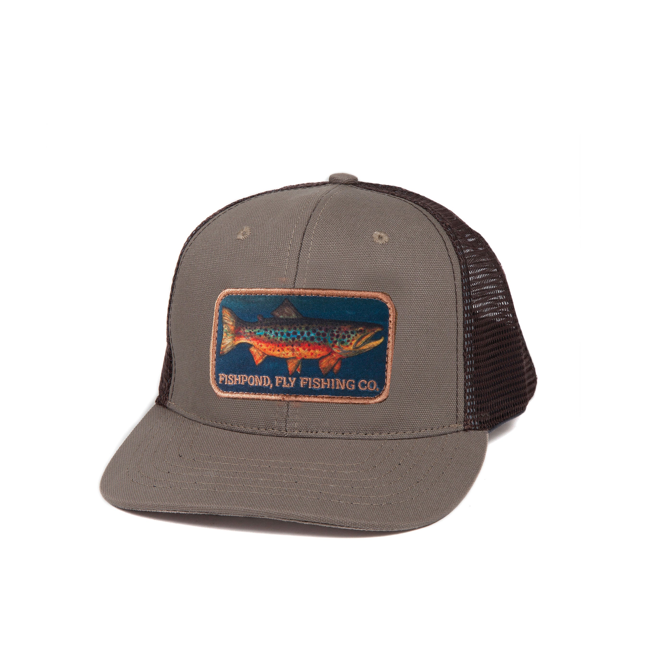 Local Hat- Sandstone/Brown – Fishpond