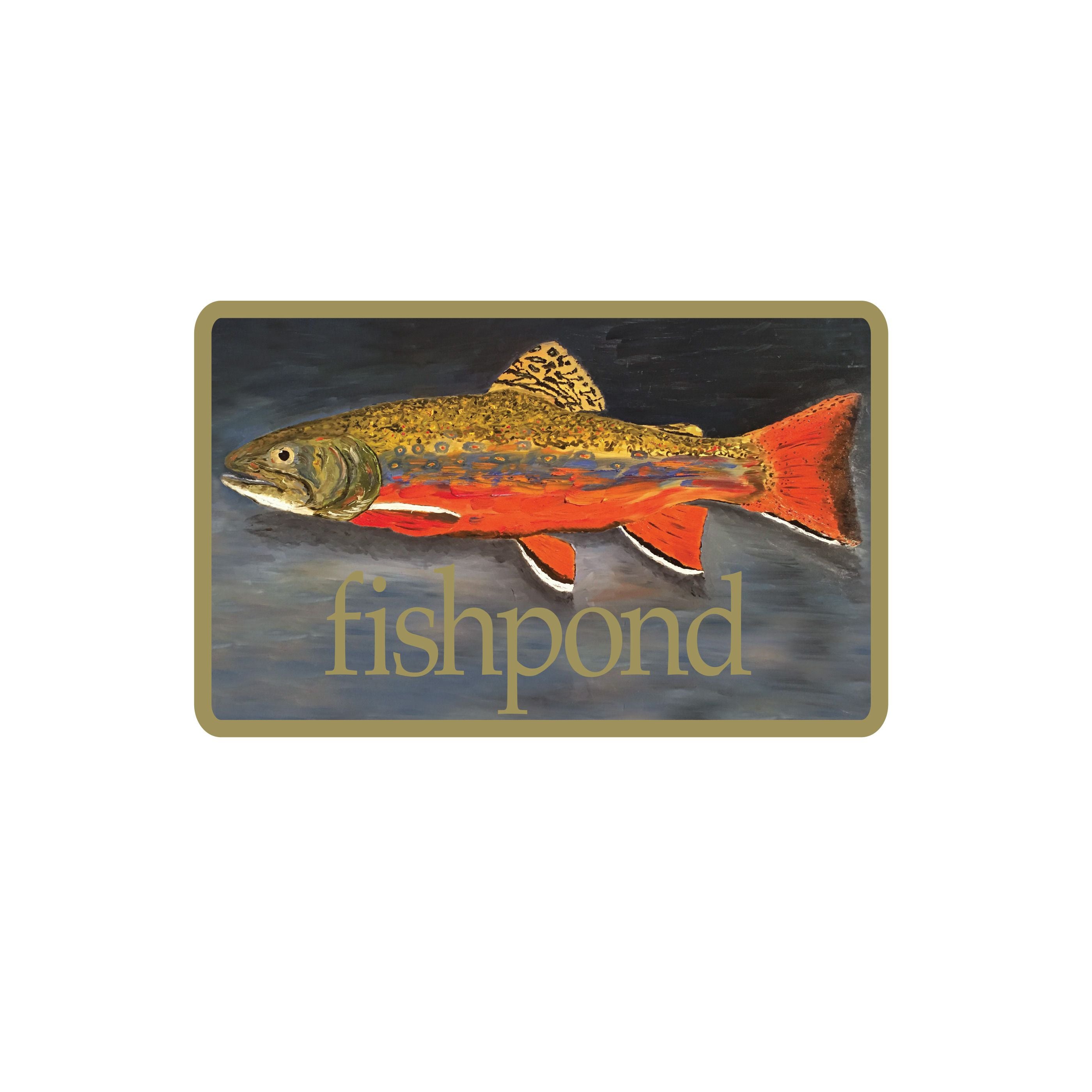 Brookie Sticker – Fishpond